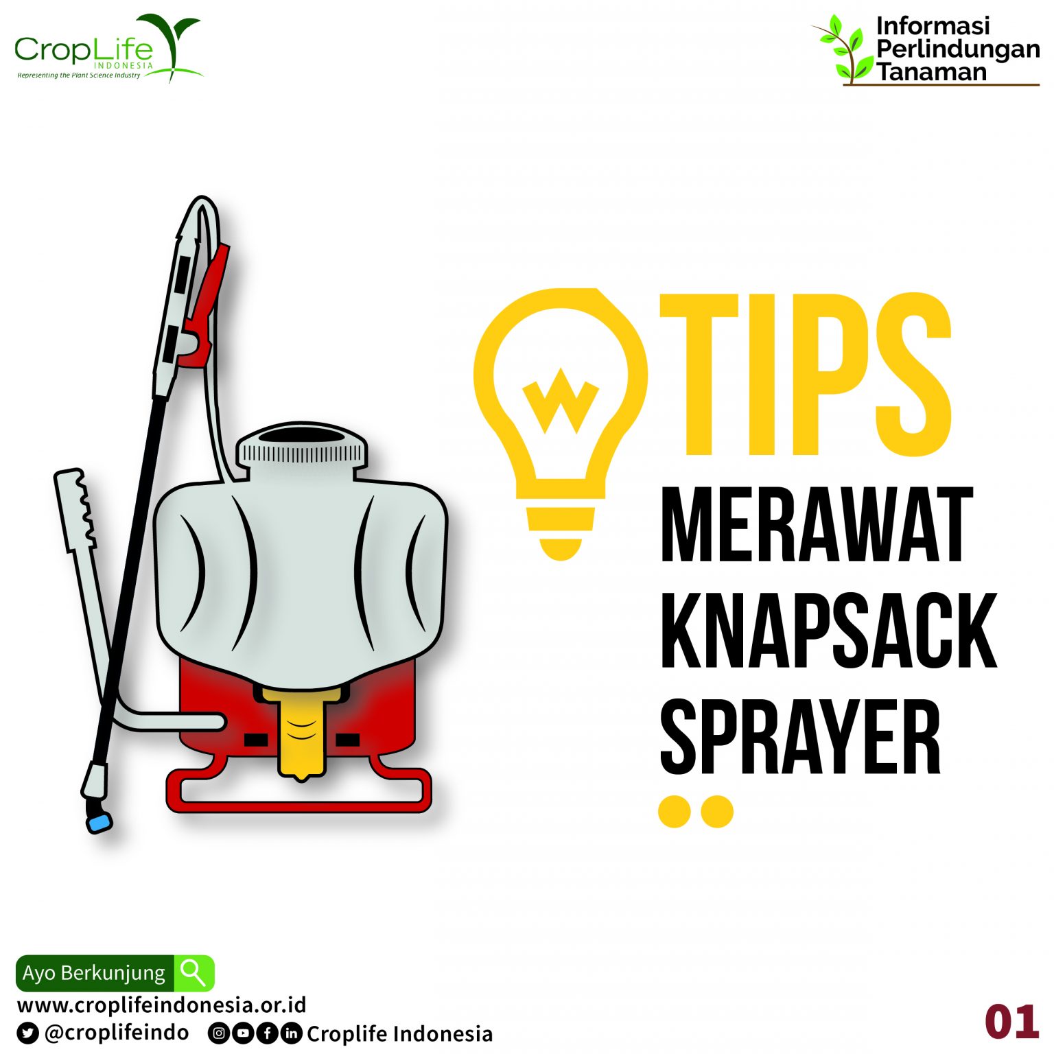 Tips Merawat Sprayer – CropLife Indonesia