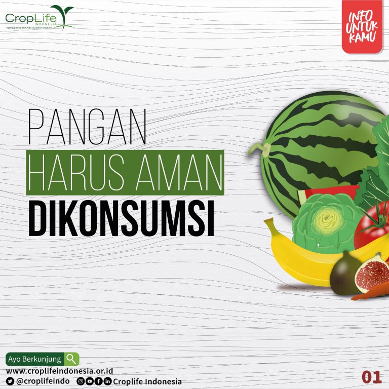 Pangan Harus Aman Di Konsumsi – CropLife Indonesia
