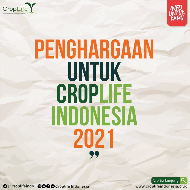 CropLife Indonesia sebagai “Best Impact” di Croplife Asia 2021 ...