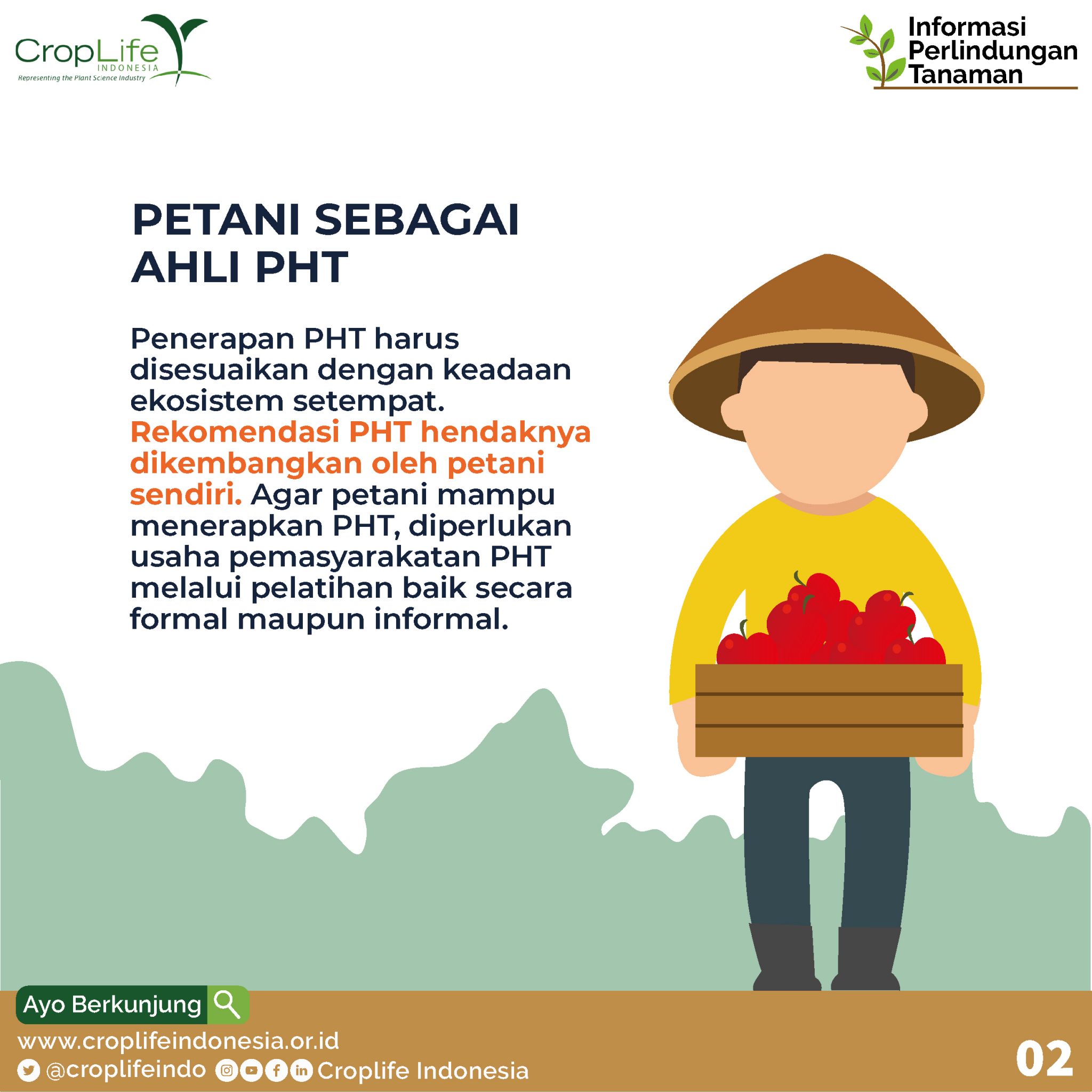 Petani Sebagai Ahli PHT – CropLife Indonesia