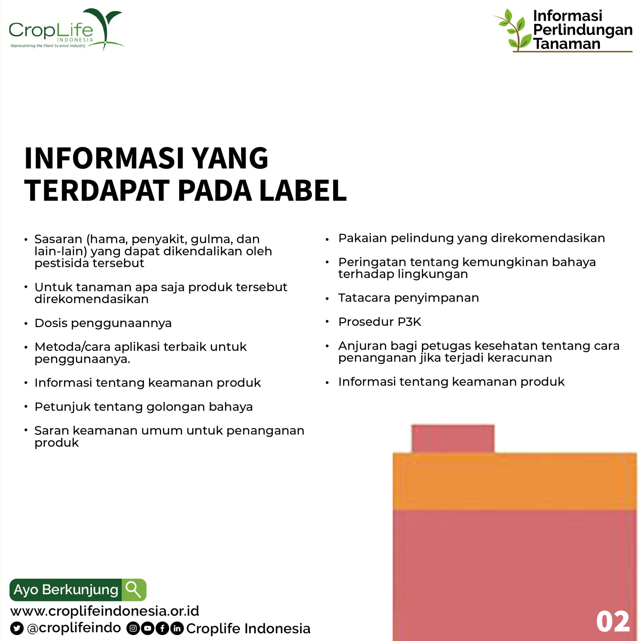 Tips Memahami Label Pestisida yang Benar – CropLife Indonesia