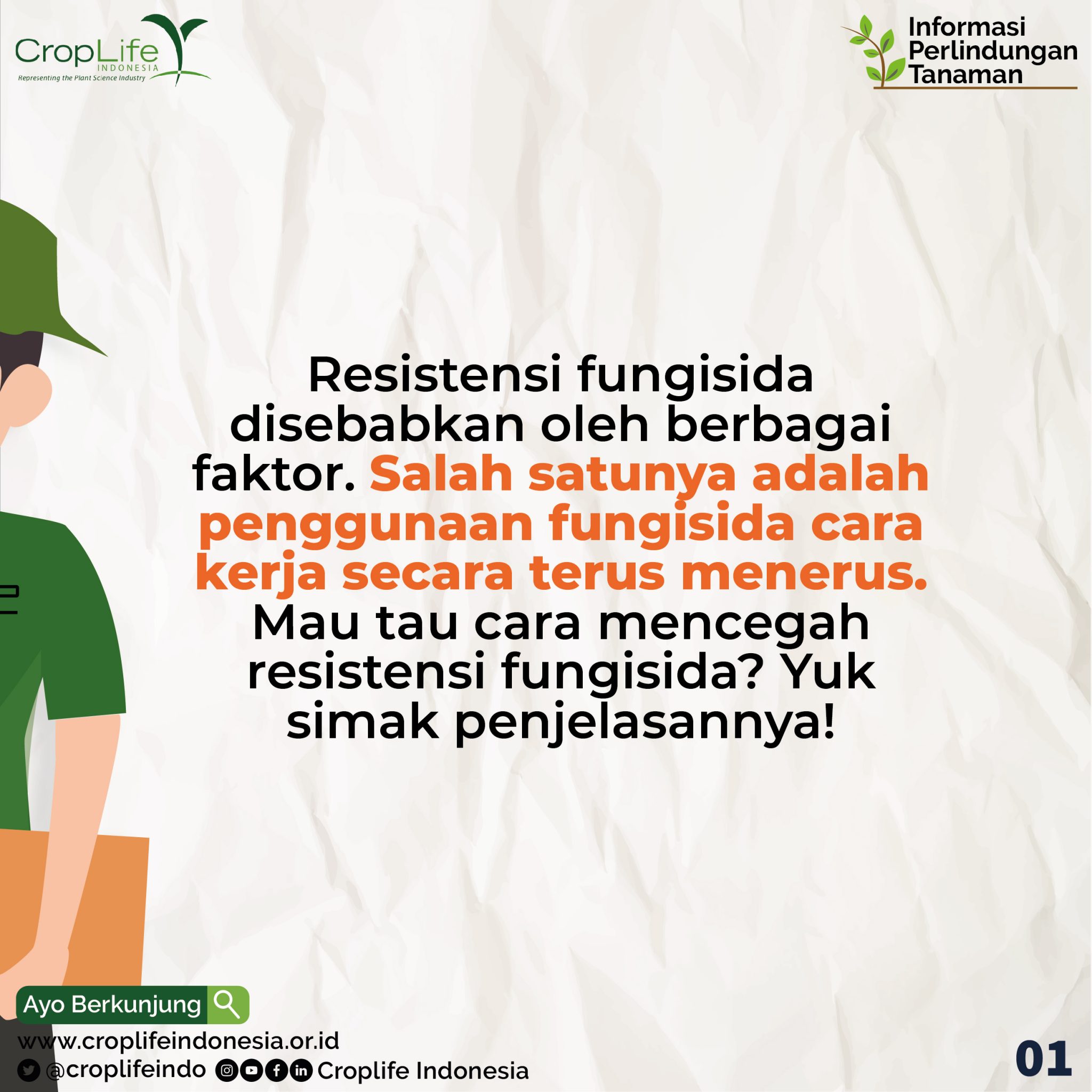 Rahasia Mencegah Terjadinya Resistensi Fungisida – CropLife Indonesia