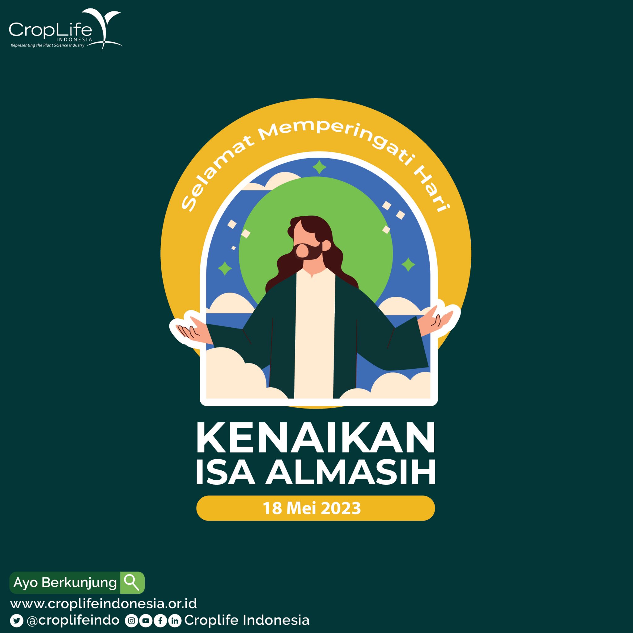 Kenaikan Isa Almasih Tahun 2023 – CropLife Indonesia