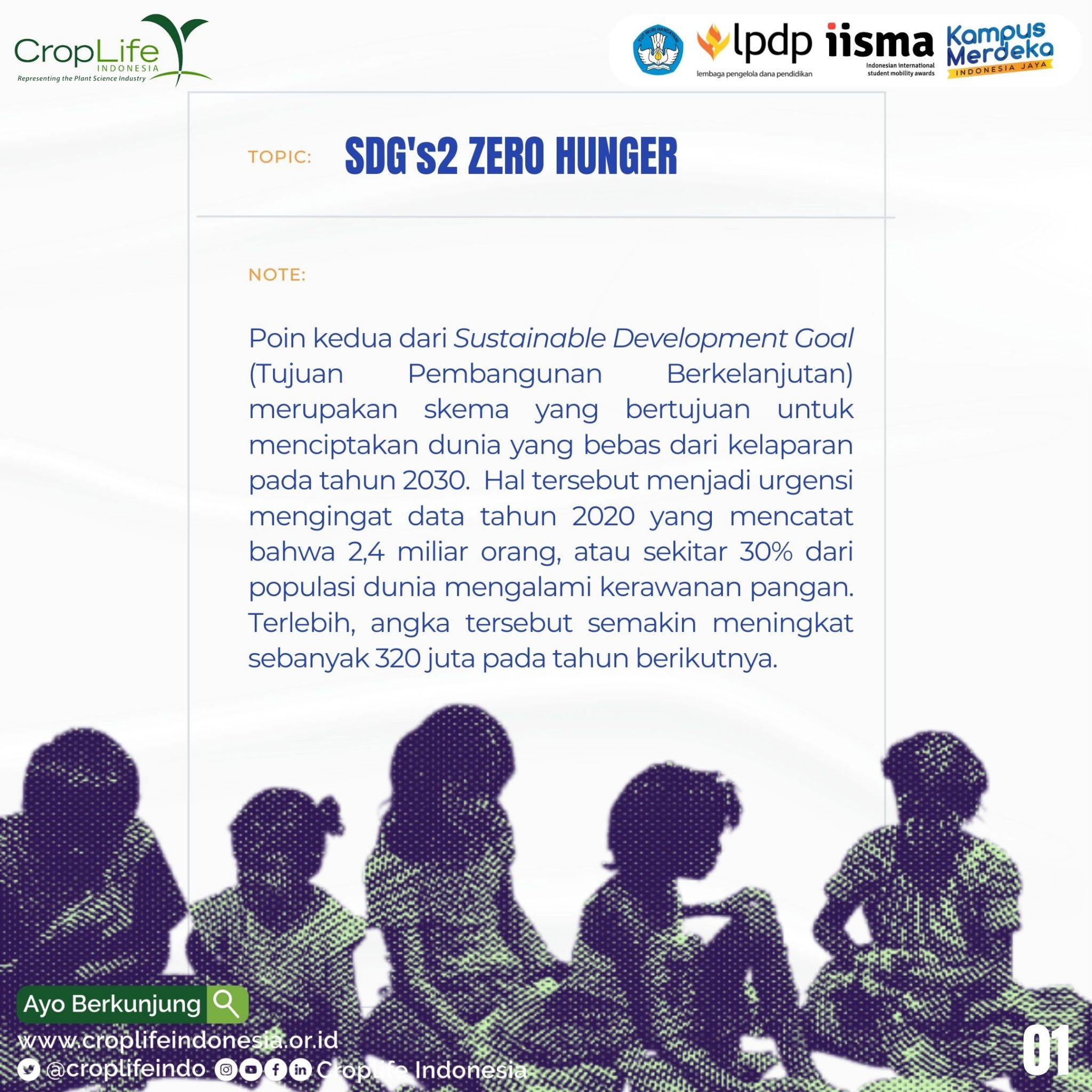 SDG2 : Tanpa Kelaparan dan Regulasi Pangan di Indonesia – CropLife ...