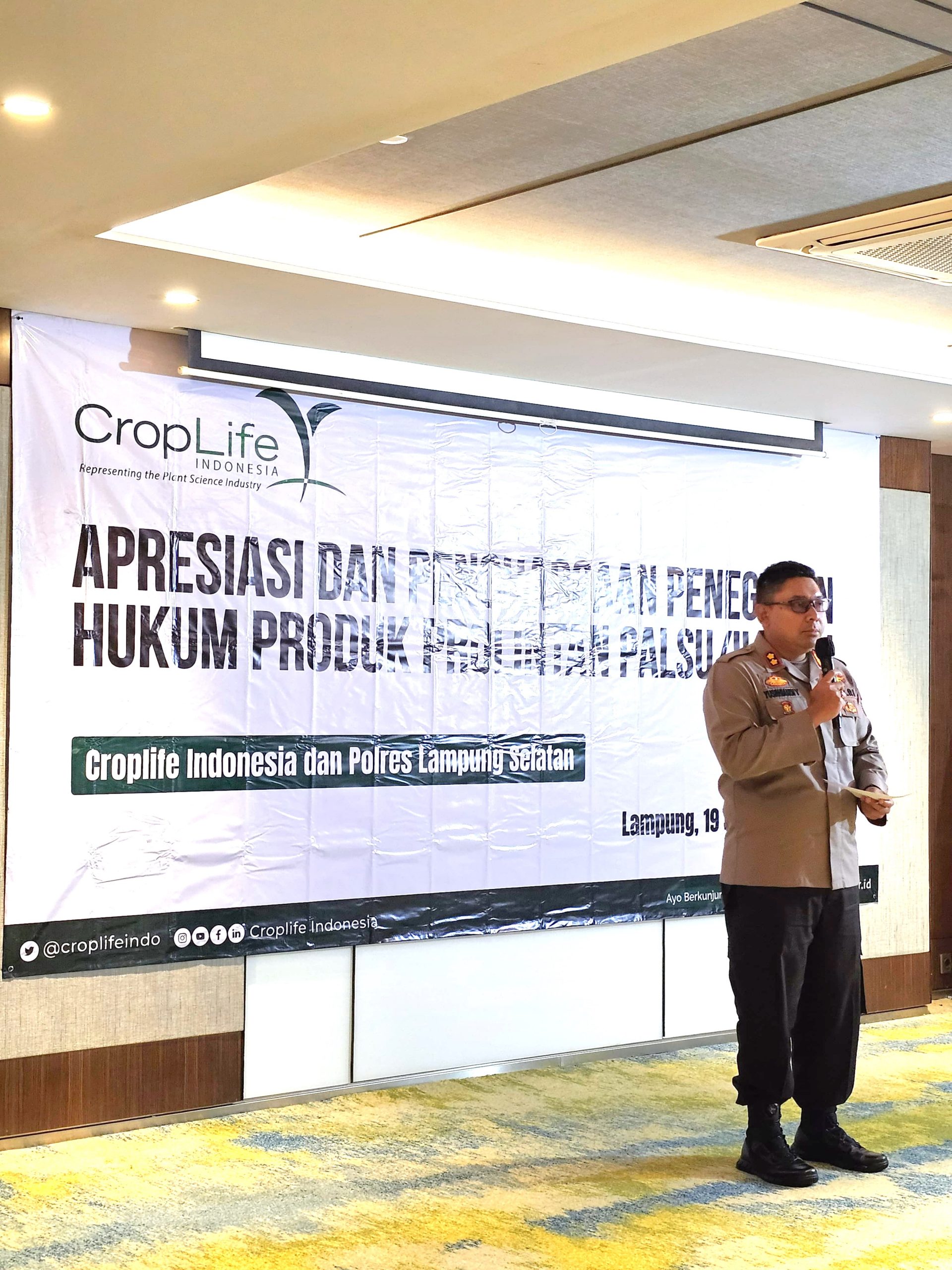 Apresiasi dan Penghargaan Penegakan Hukum Produk Prolintan dan Benih ...