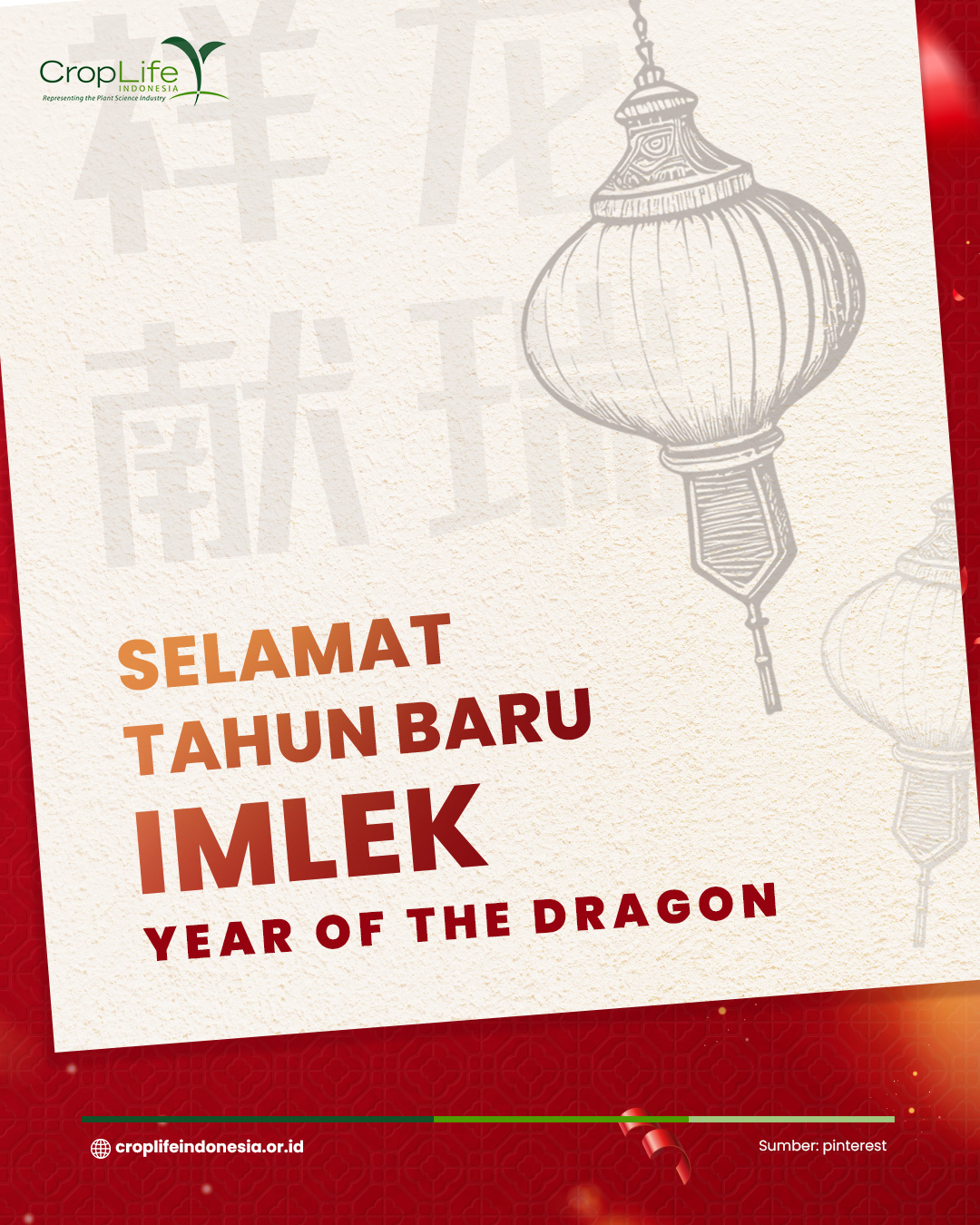 Tahun Naga Imlek 2024 : Gong Xi Fa Cai – CropLife Indonesia